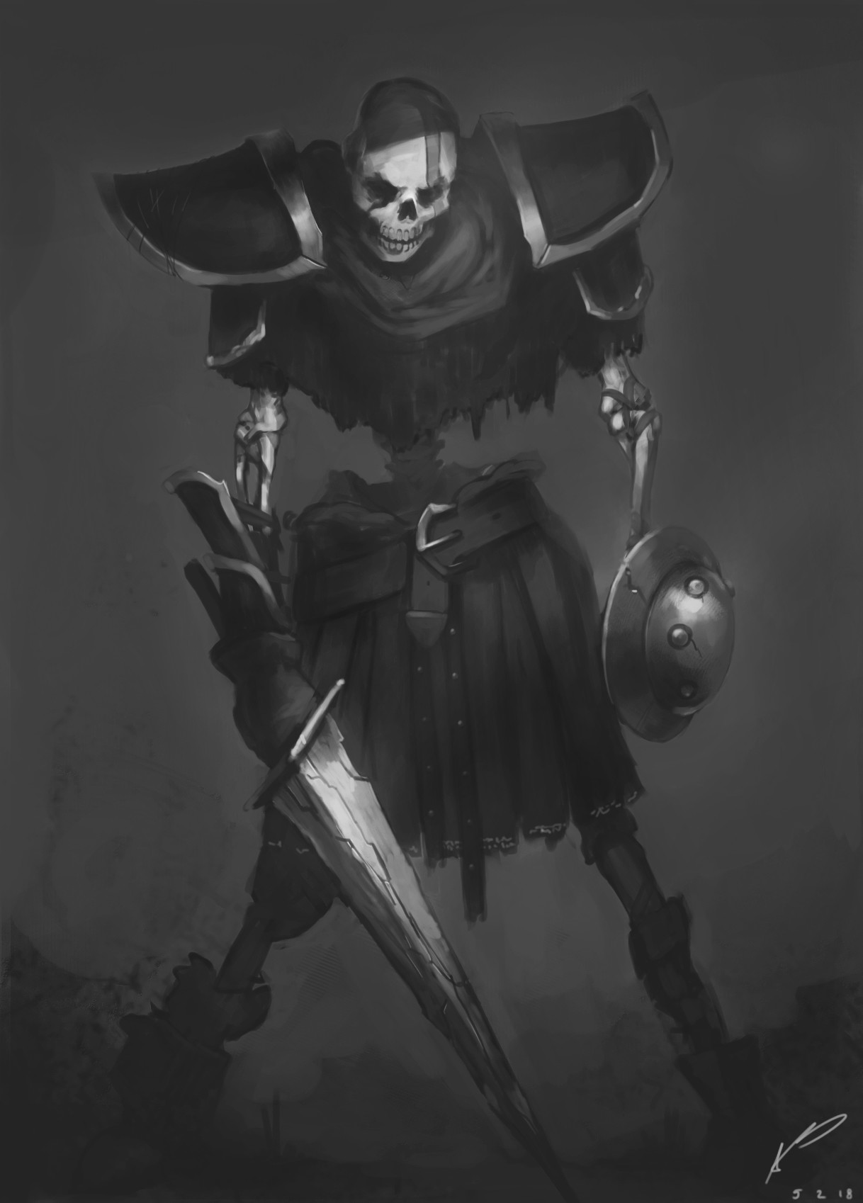 ArtStation - Undead infantry unit