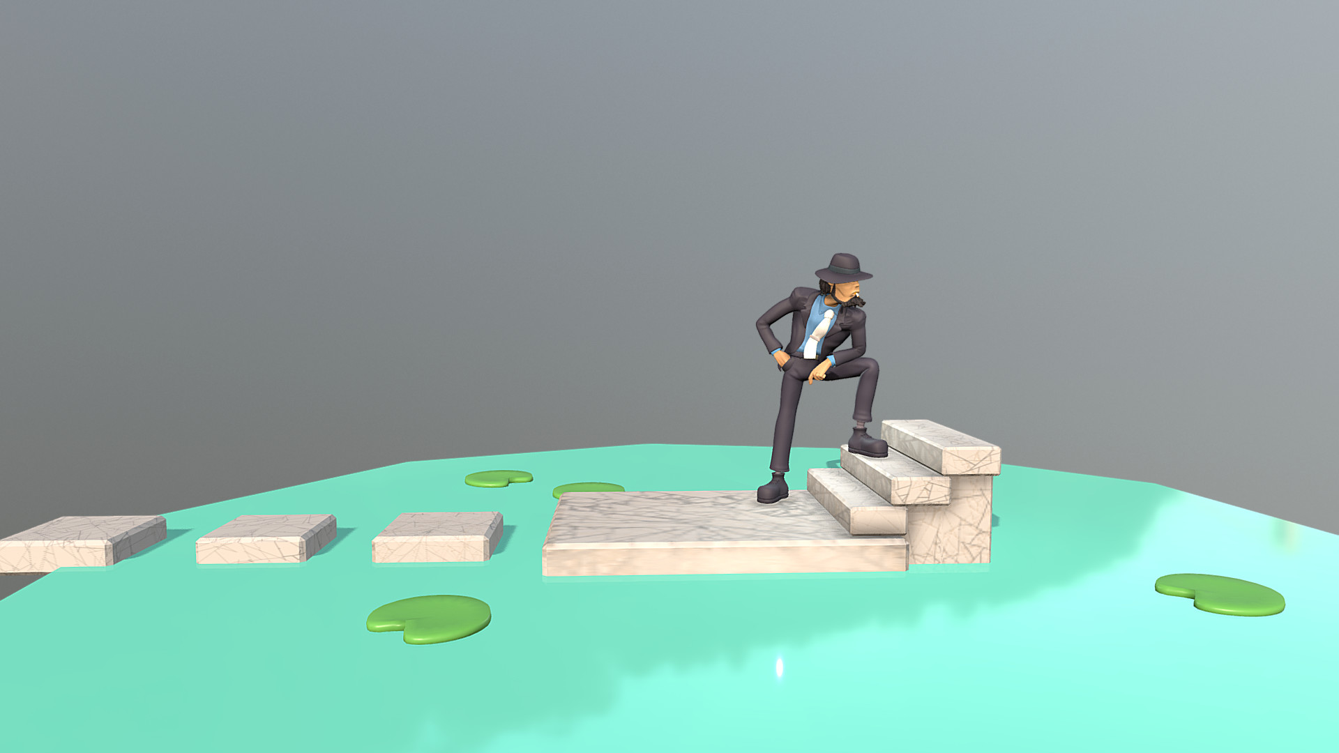 Marcel Fontes - Daisuke Jigen in 3D - Miyazaki version