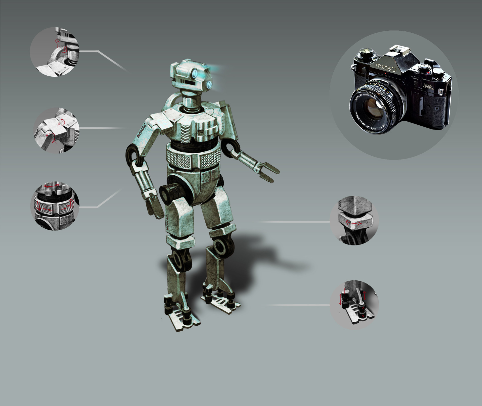 ArtStation - robot NANAC