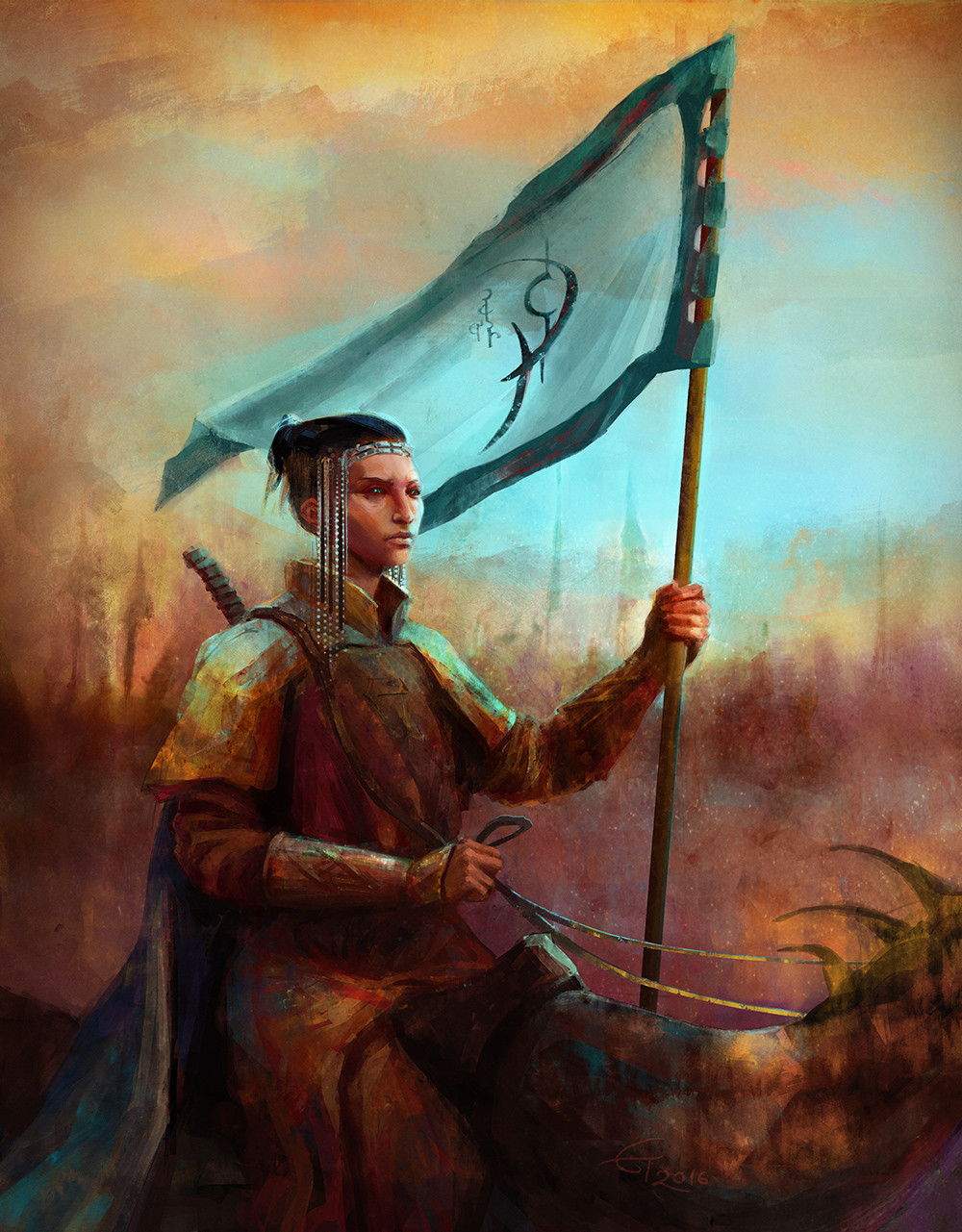 ArtStation - A Knight of Cydonia