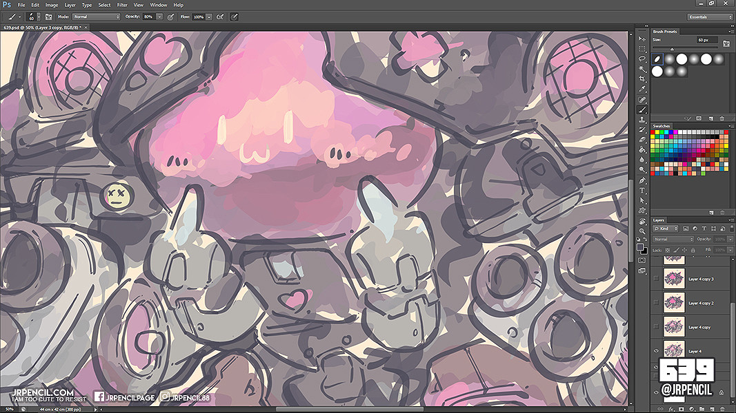 Jr Pencil - 639 - Mecha