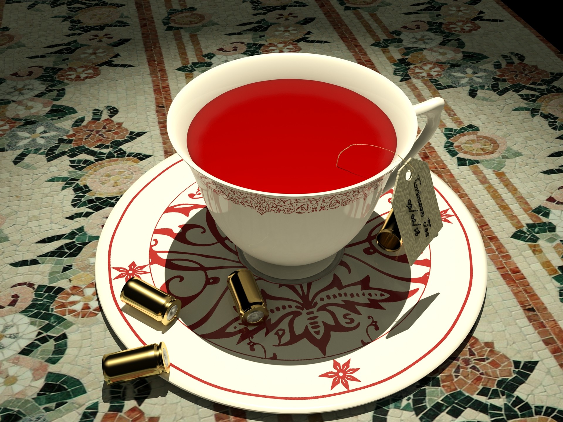 ArtStation - Crimson Tea
