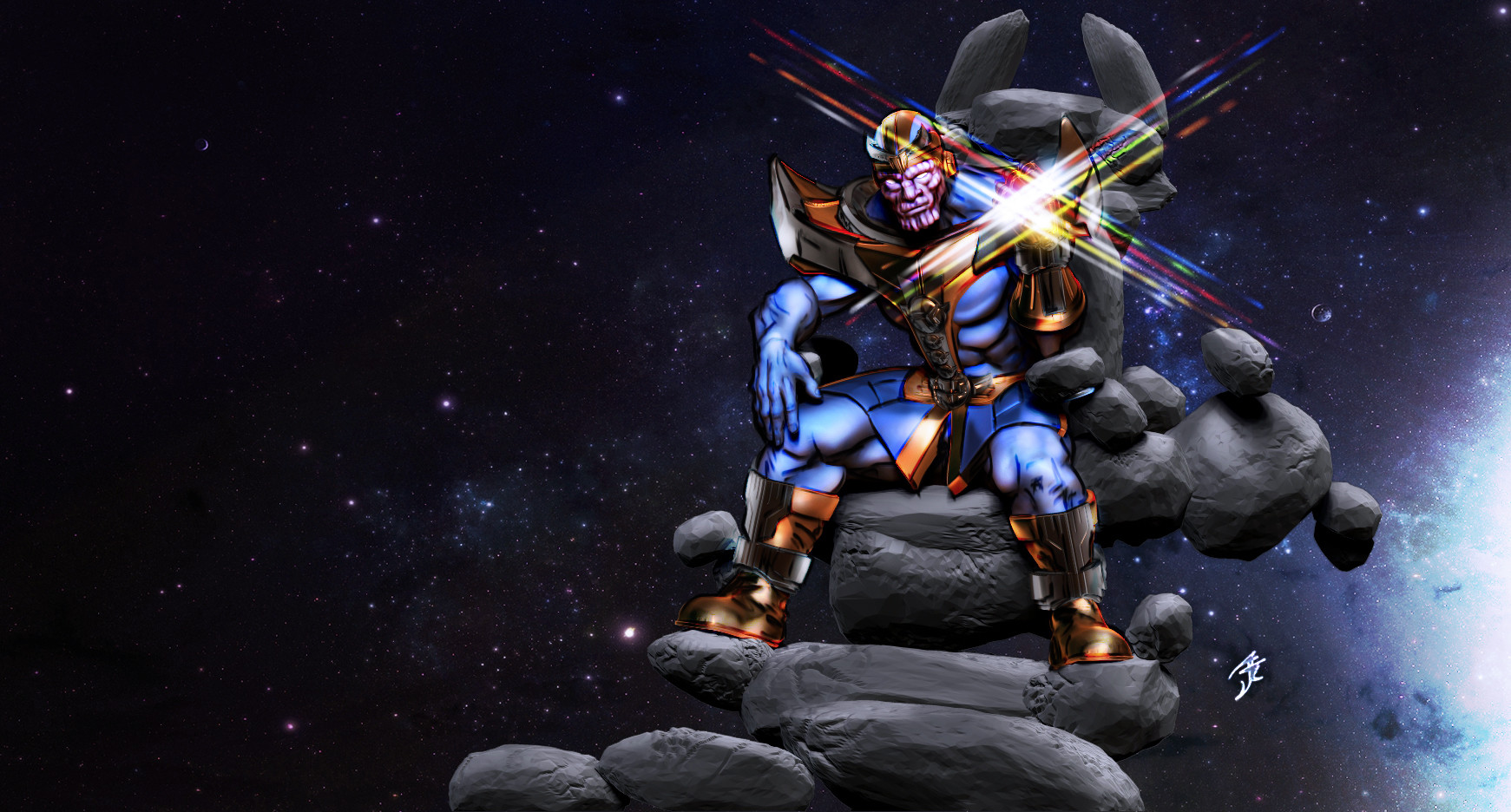 ArtStation - Infinity Gauntlet