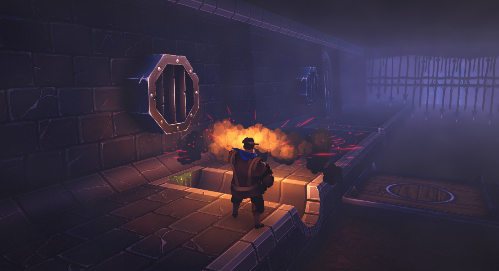 ArtStation - Sewers for Legends of the Brawl