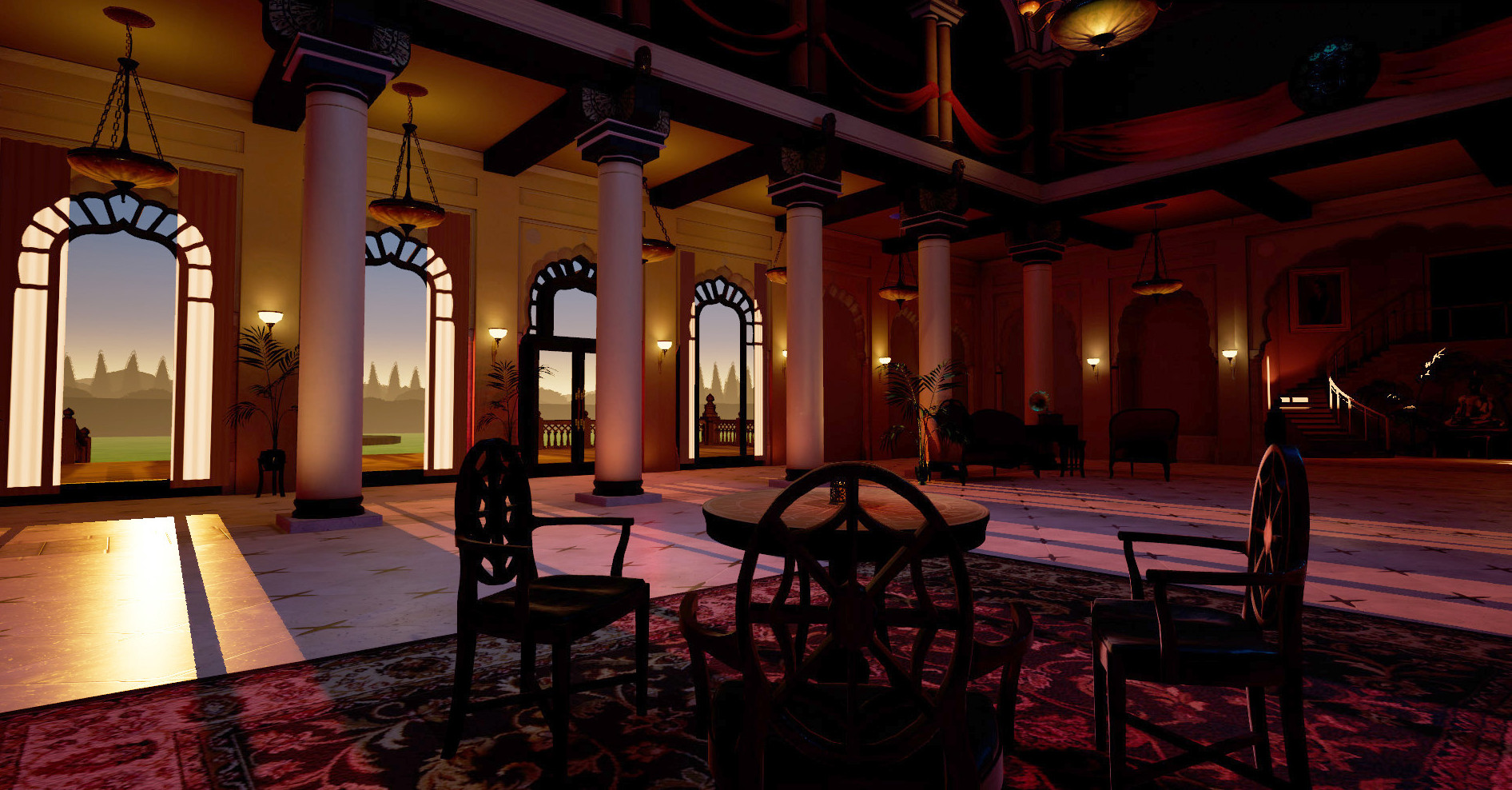 Stuart Cunningham's Portfolio - Seance: The Unquiet - Grand Hall (VR)