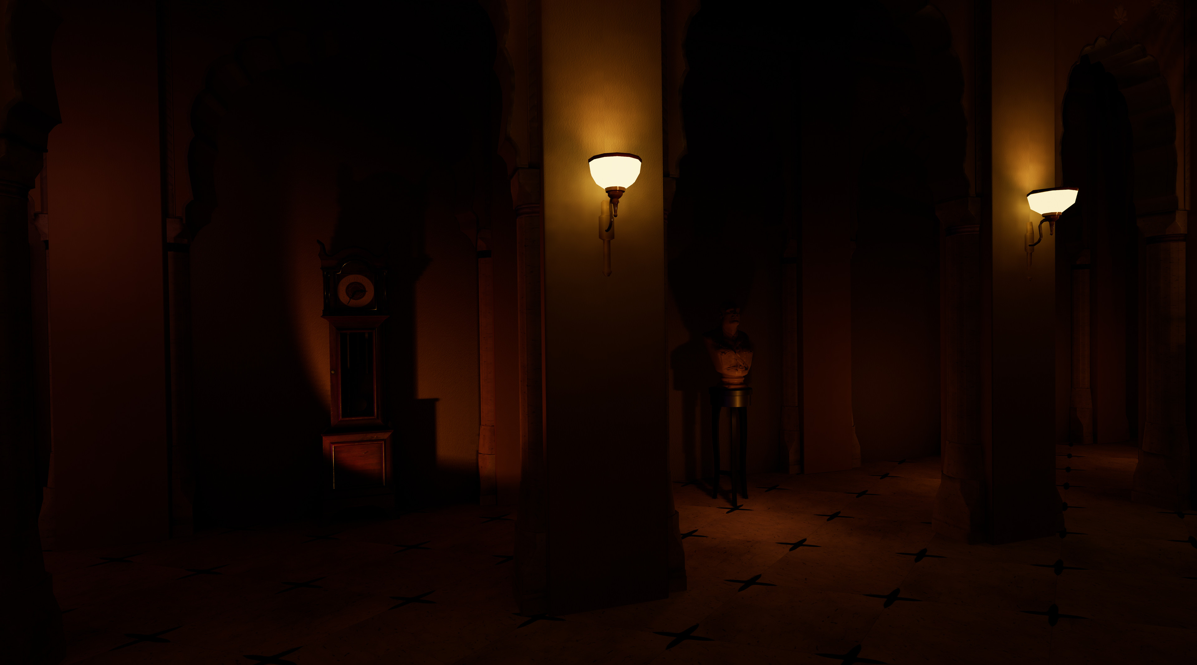 Stuart Cunningham's Portfolio - Seance: The Unquiet - Grand Hall (VR)