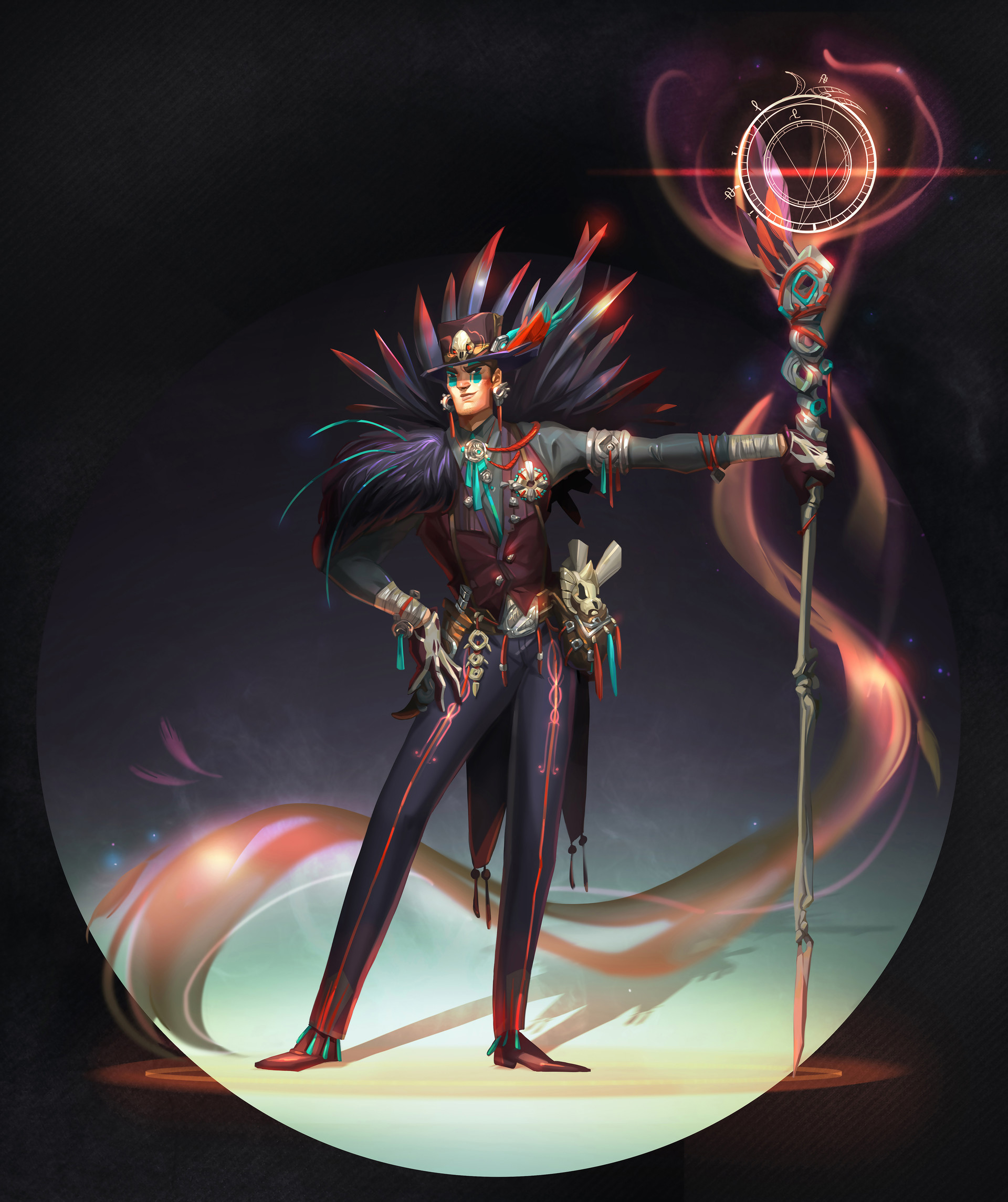 ArtStation - Male Occultist Design