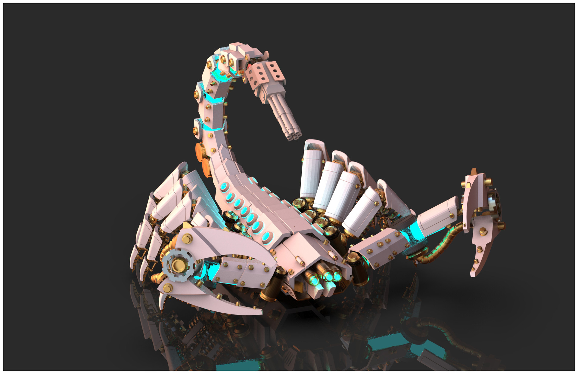 ArtStation - SCORPION MECH