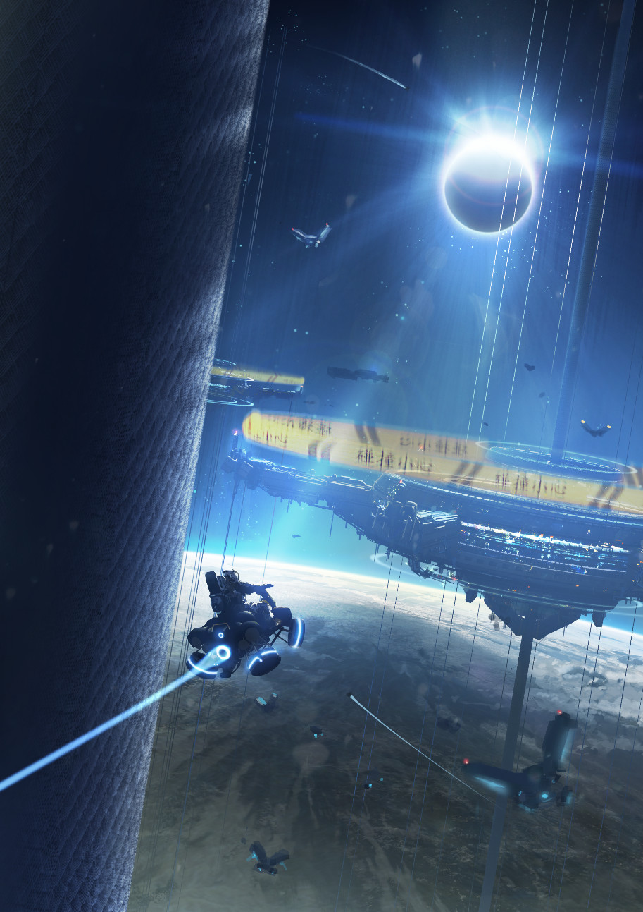 ArtStation - Orbit Elevator