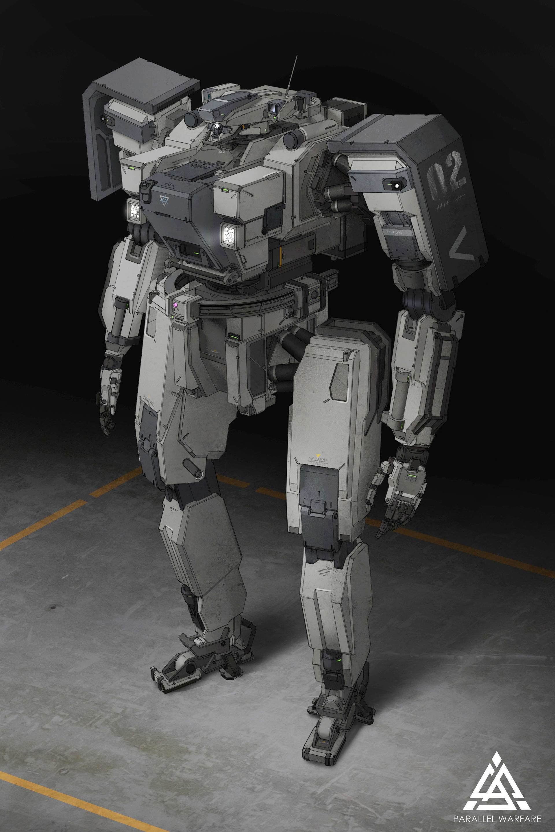 ArtStation - T.U.N Multi-Used Mech