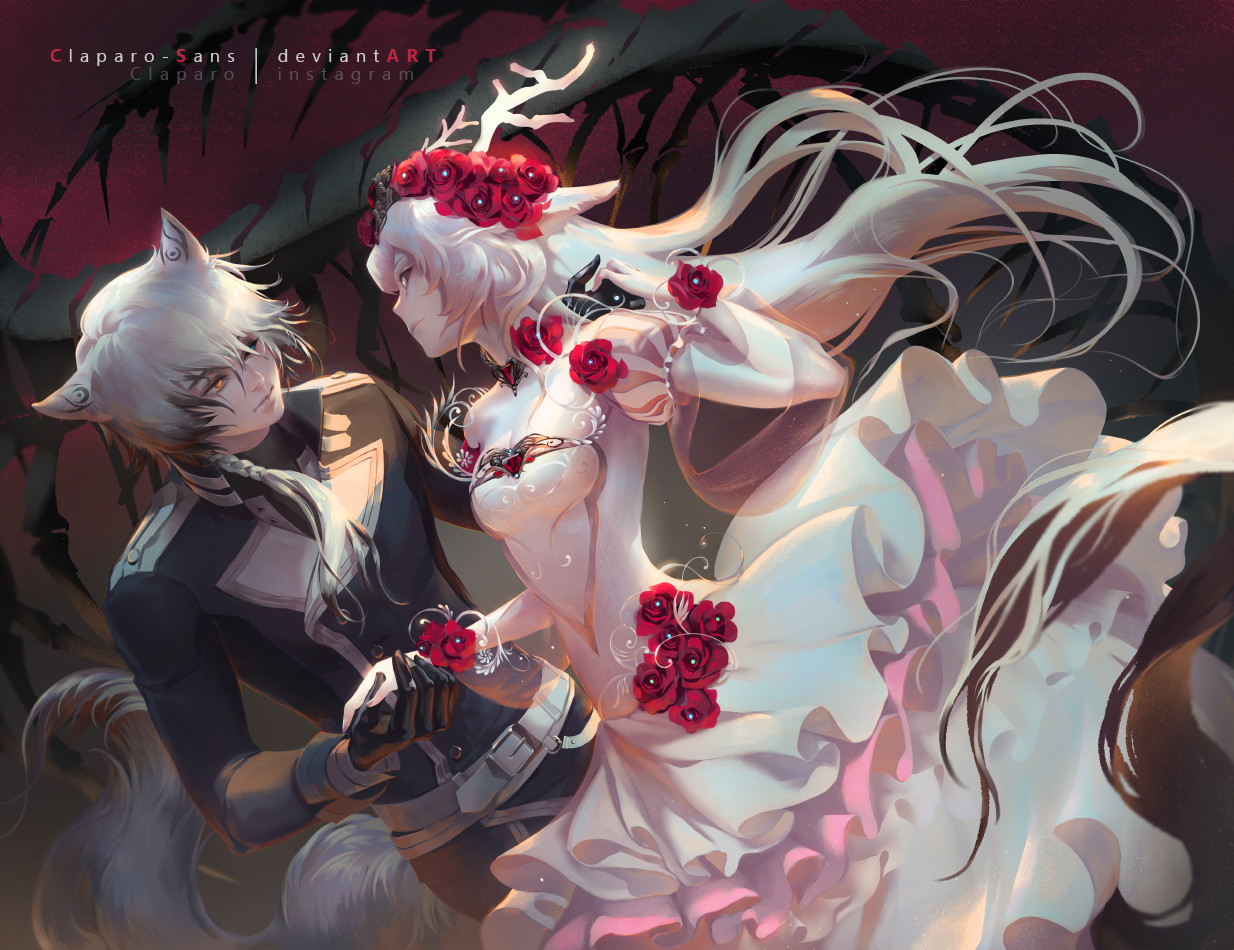 ArtStation - Bone Flowers