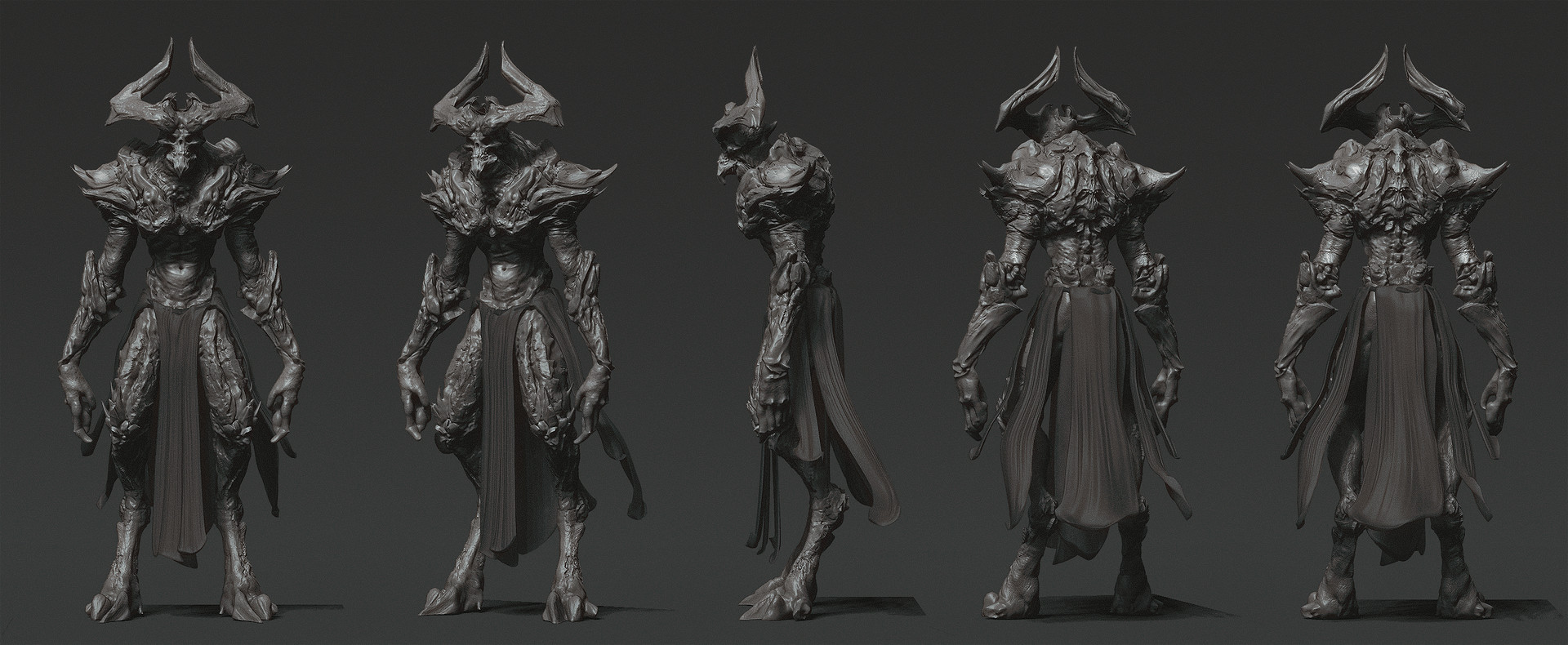 ArtStation - Demon ( ZBrush - time lapse)