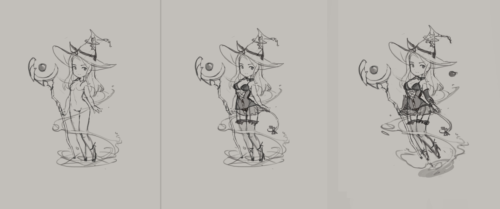 ArtStation - mage game project