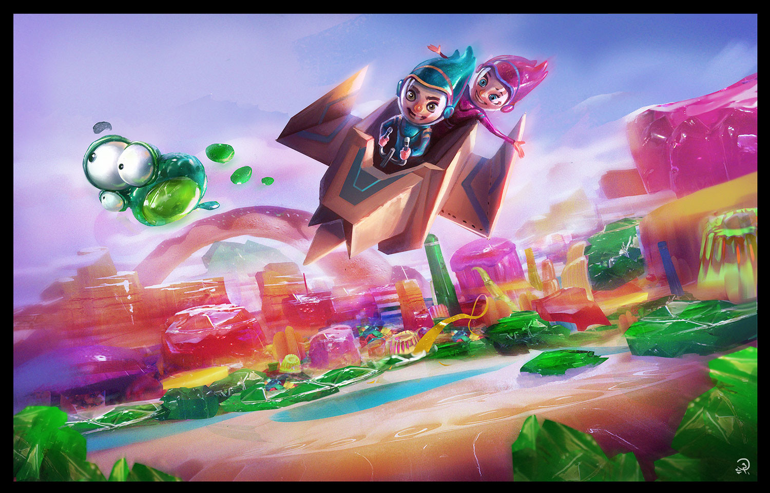 ArtStation - Jelly planet