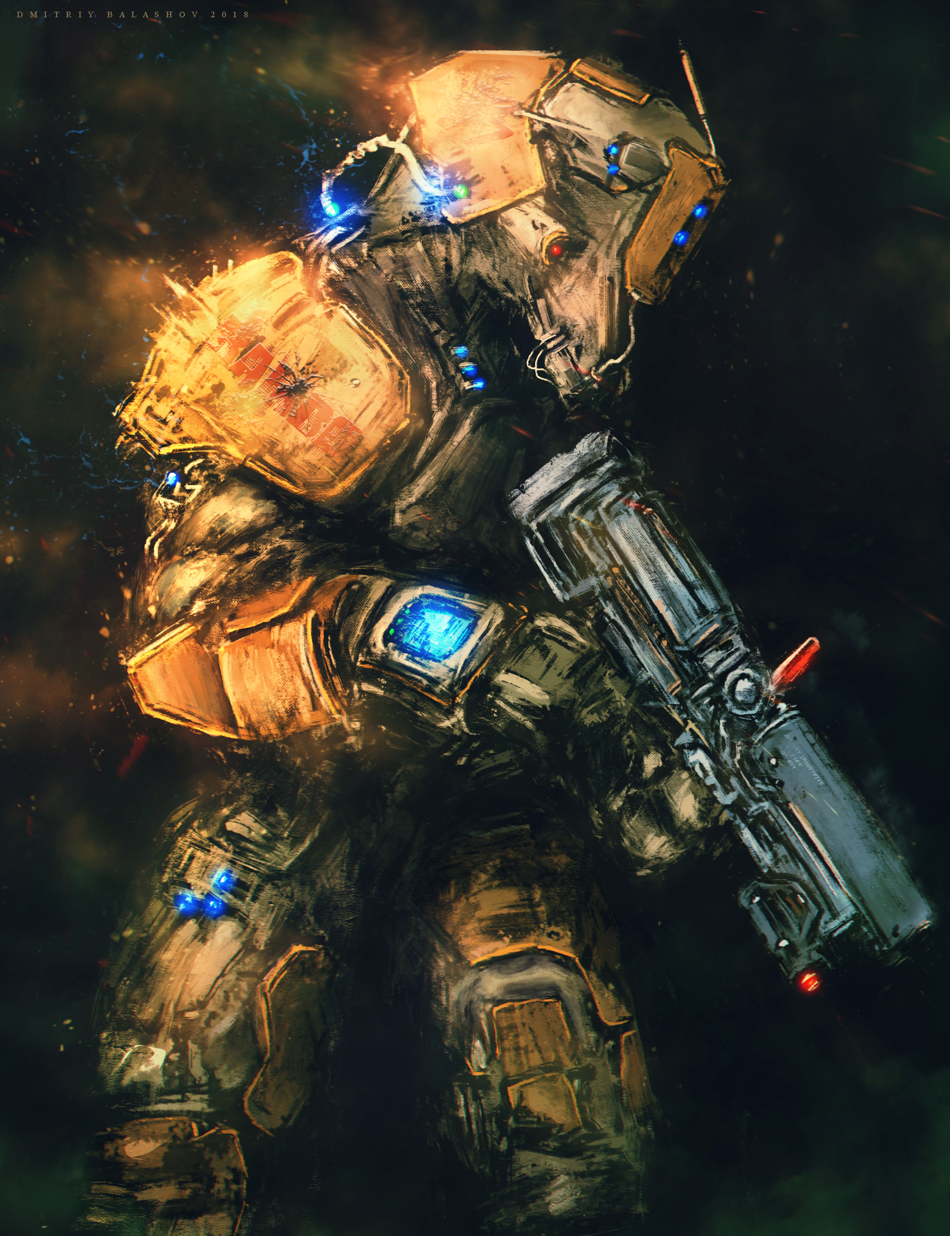 ArtStation - Battle Bot