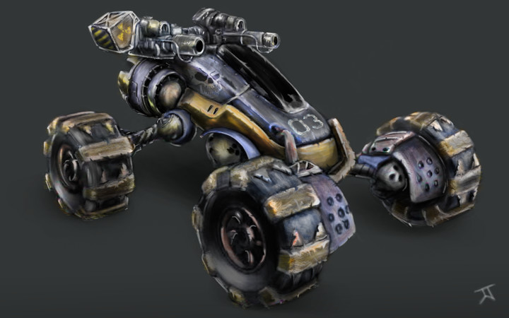 ArtStation - Futuristic Bug