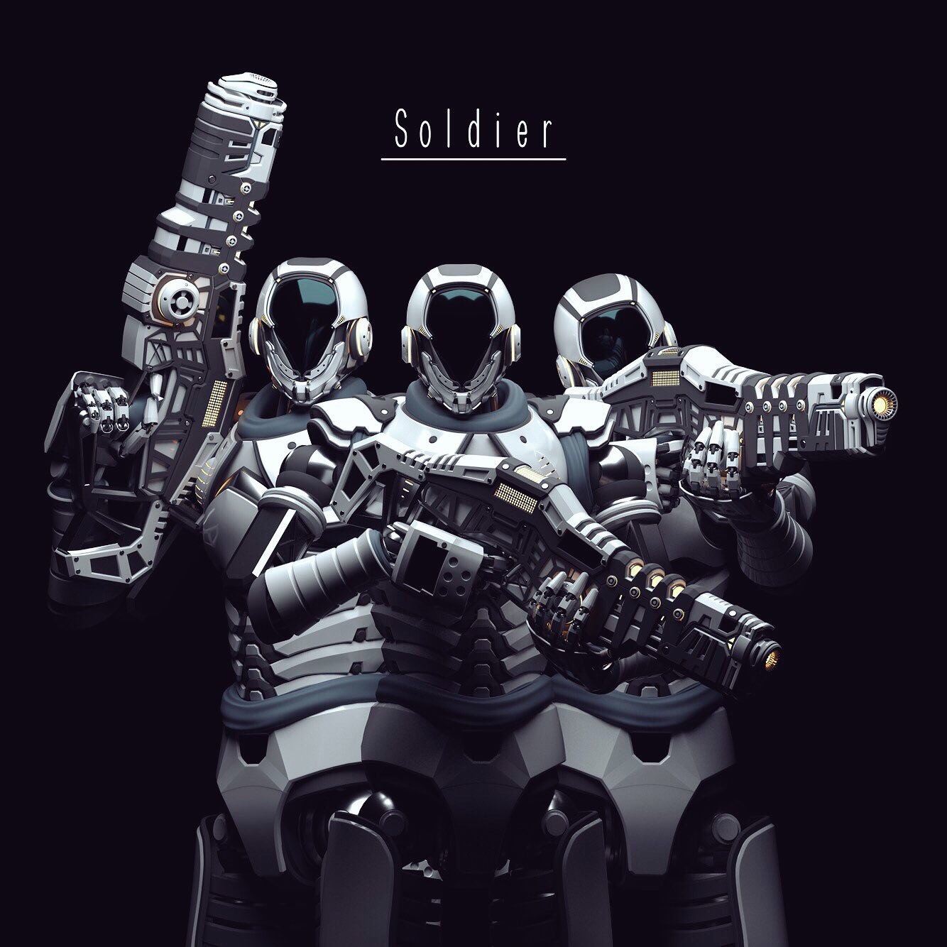 ArtStation - -RESISTANCE-Soldier