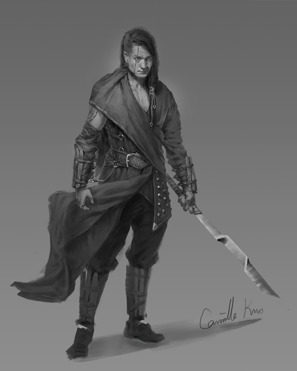 ArtStation - monk and nun