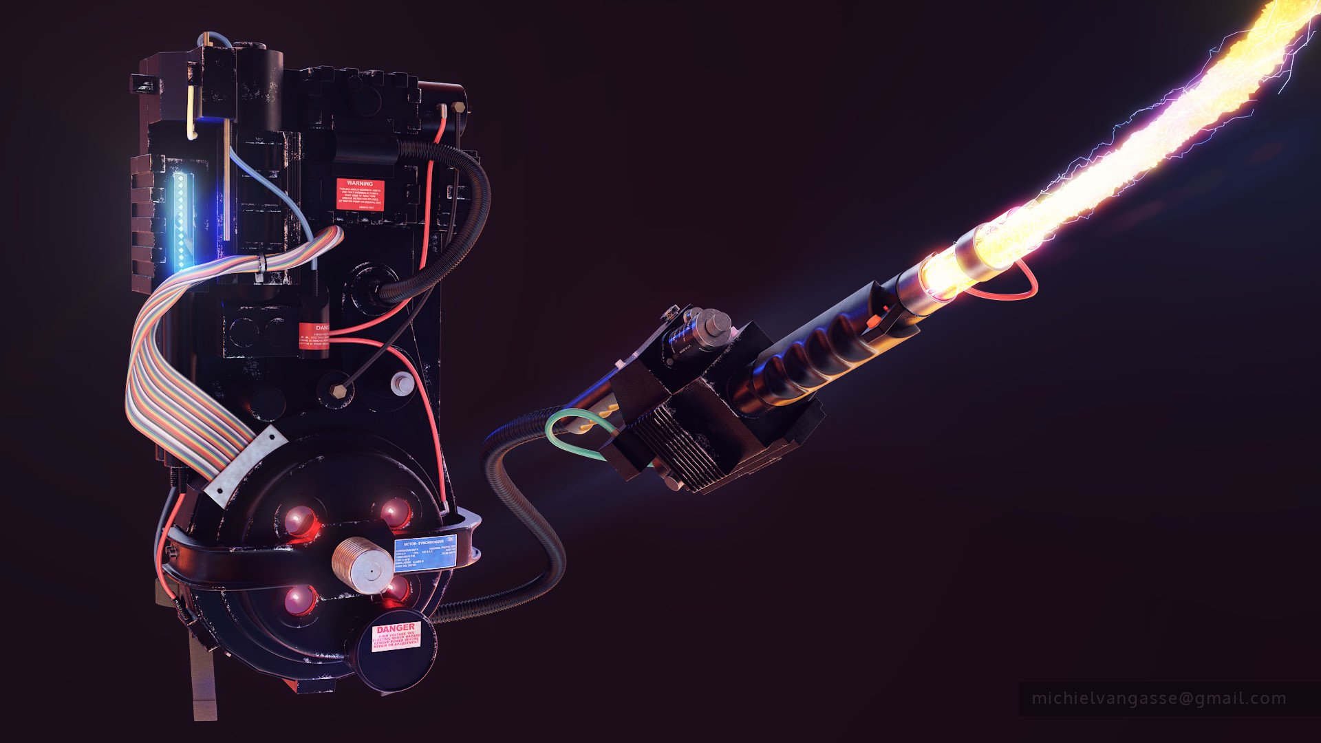 ArtStation - Proton pack