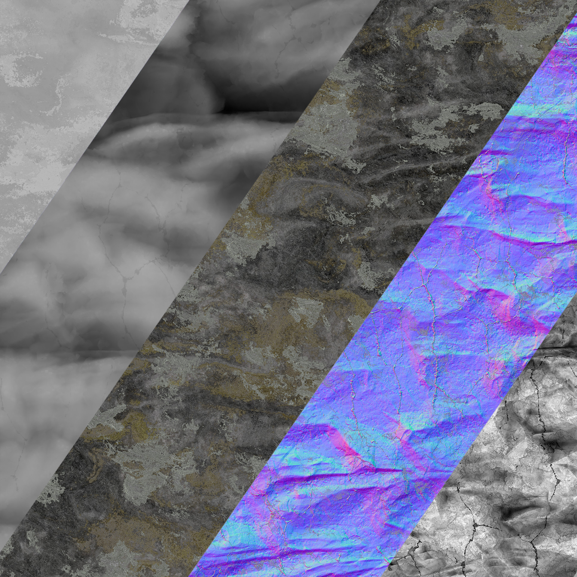 Uwe Bachmann - Mossy Rock - SD study