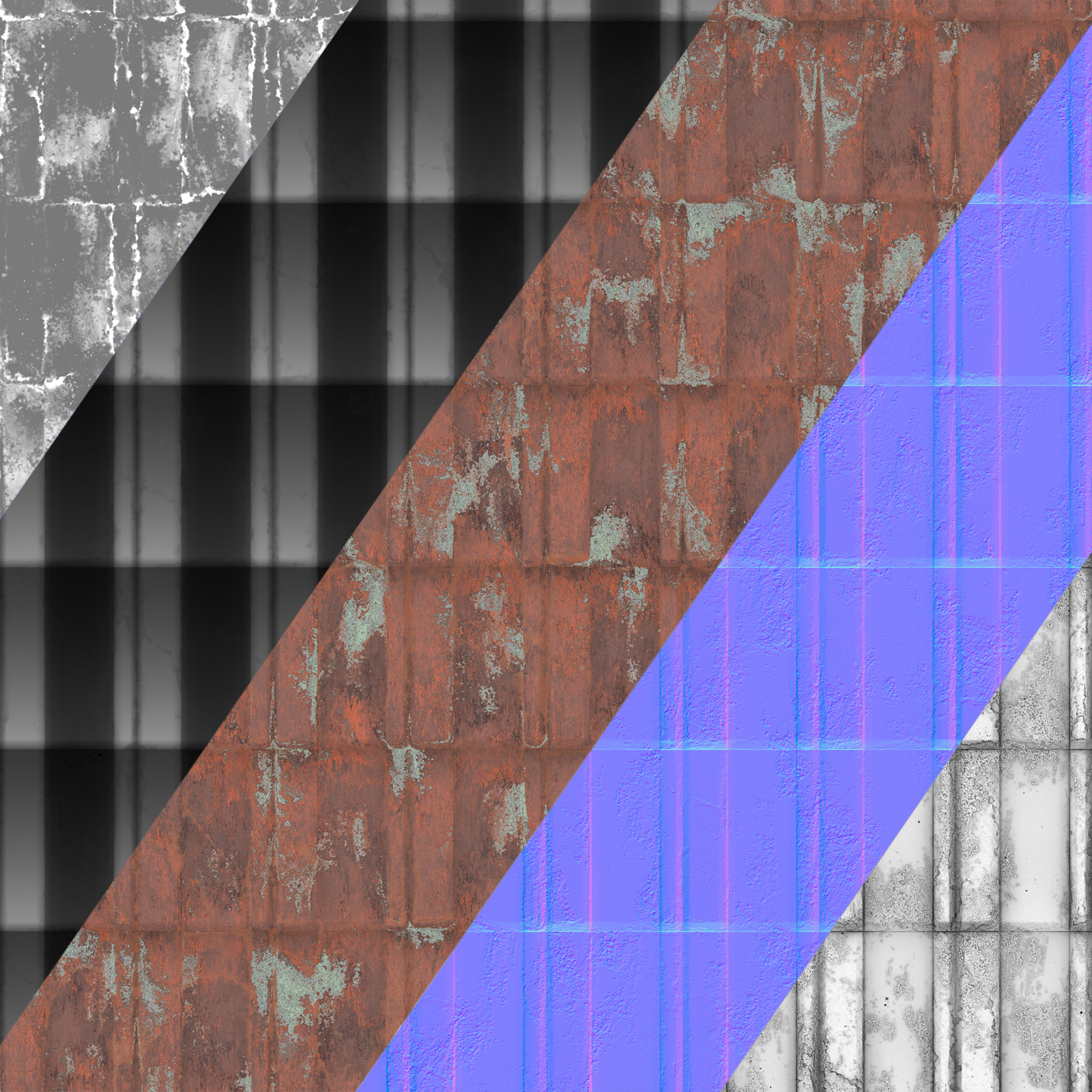 Uwe Bachmann - Modern Roof Tiles old