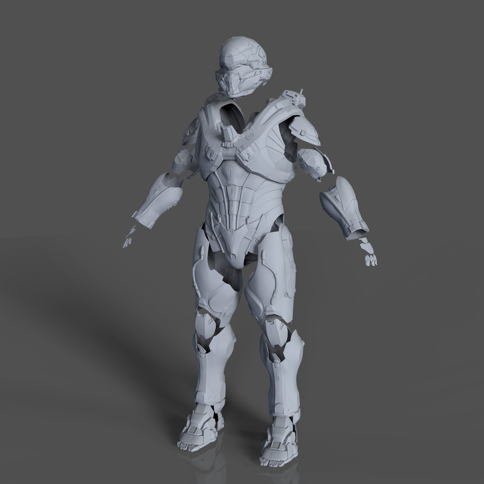 SteelWolf - Cosplay suit - Halo SPARTAN JAMESON LOCKE