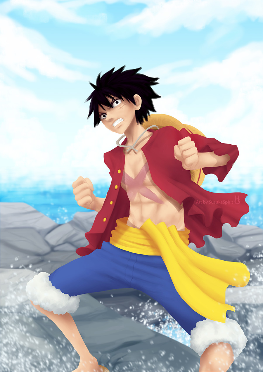 ArtStation - Monkey D. Luffy