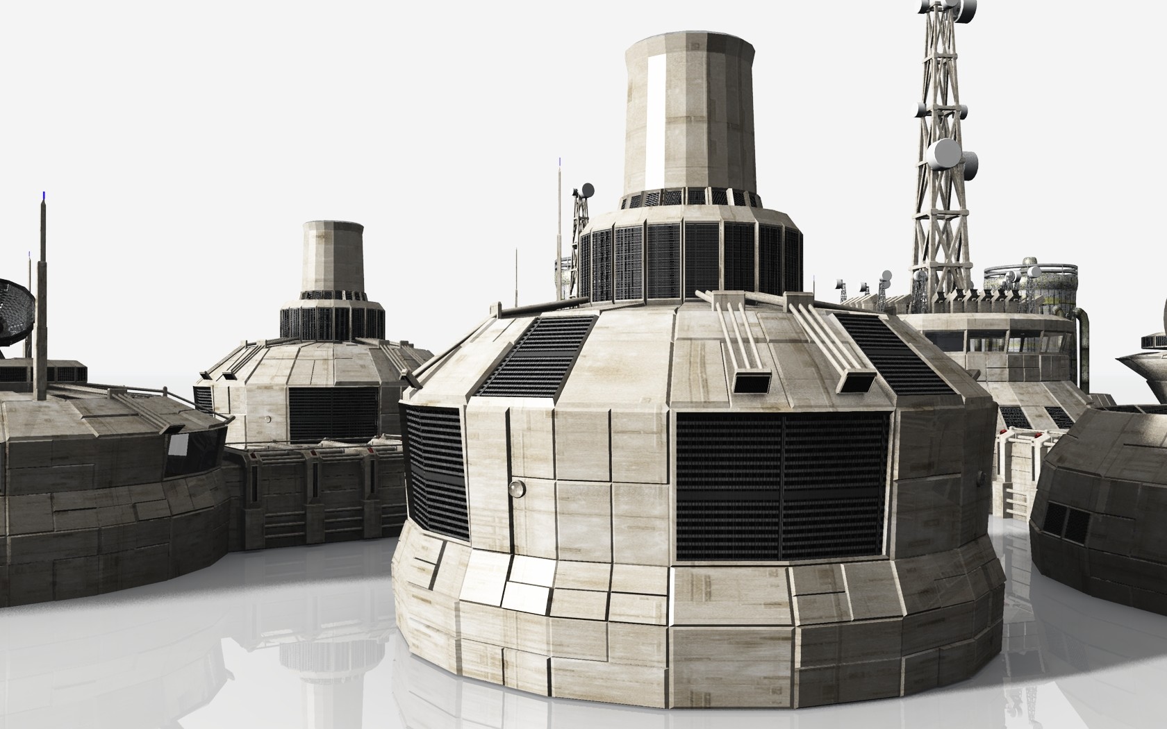 Shaun Williams - Moonbase Alpha - Modular Moonbase