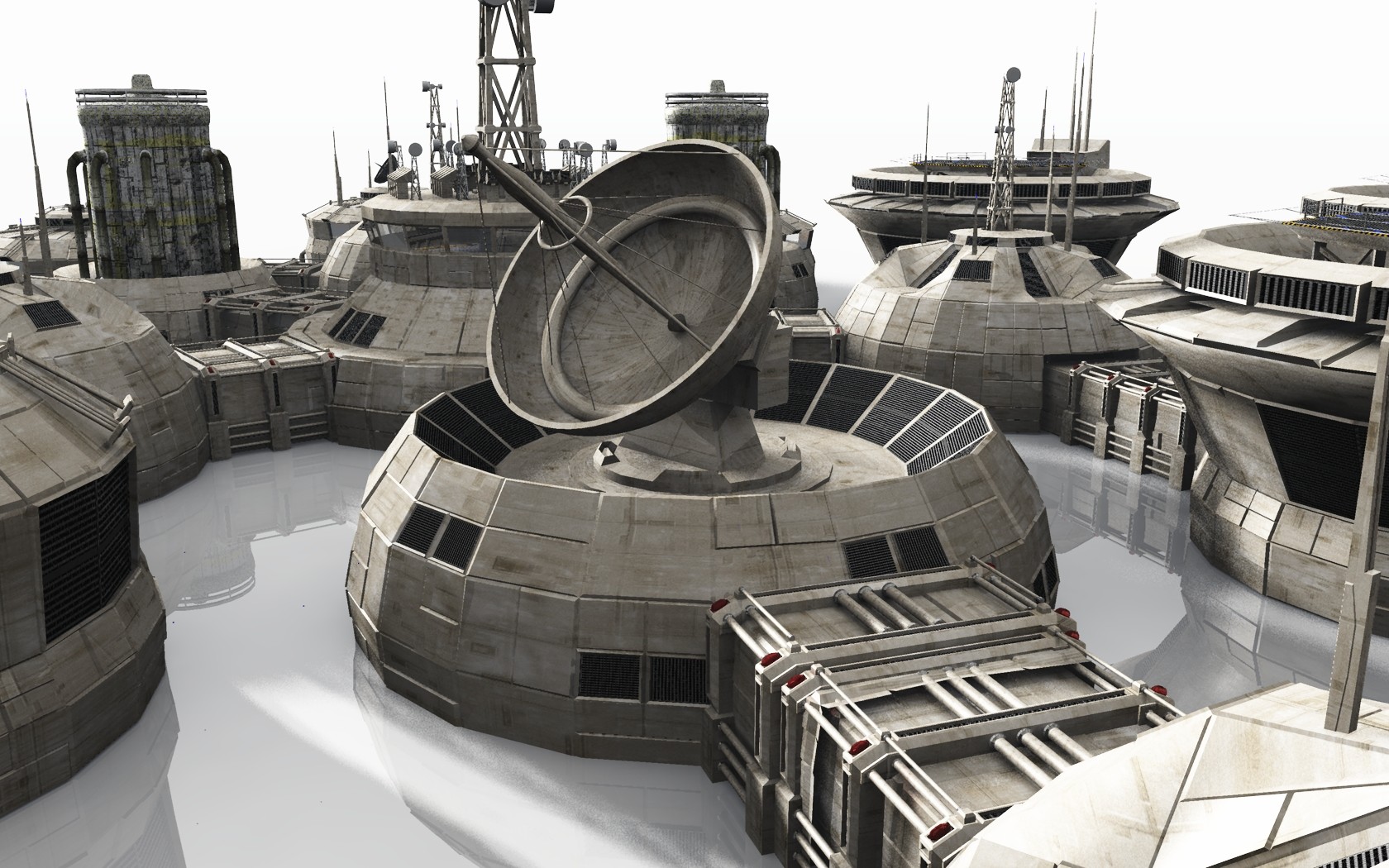 Shaun Williams - Moonbase Alpha - Modular Moonbase