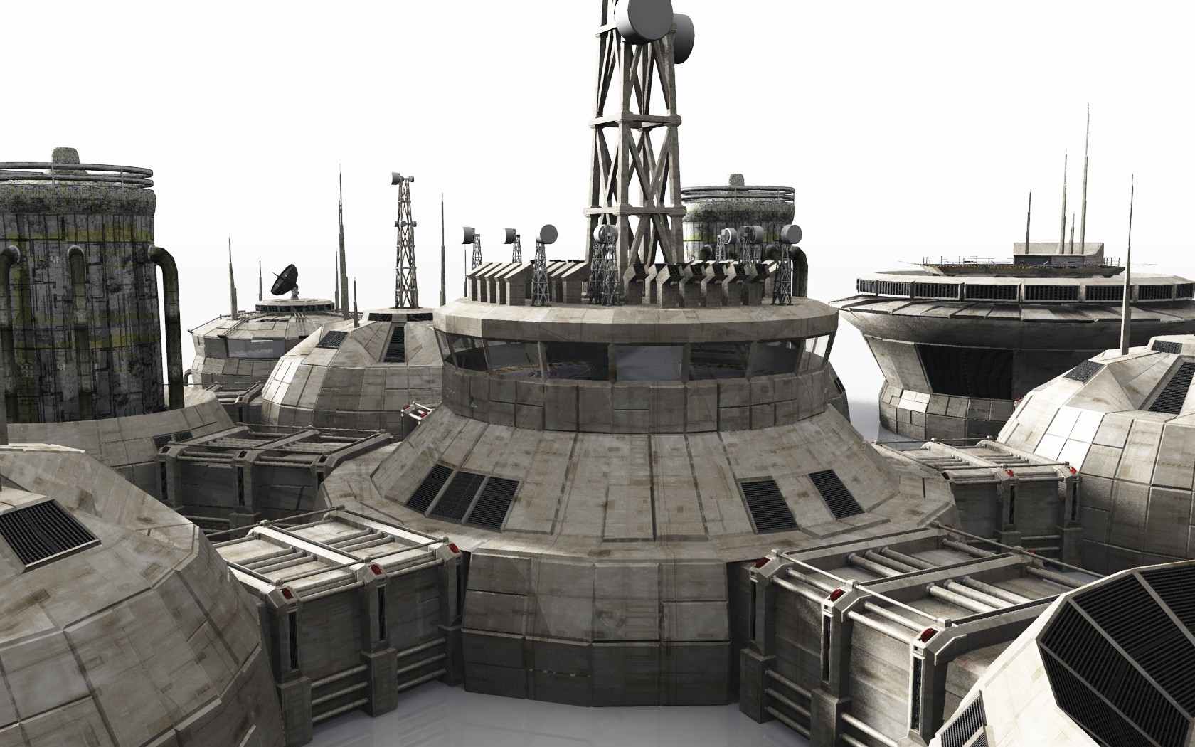 Shaun Williams - Moonbase Alpha - Modular Moonbase