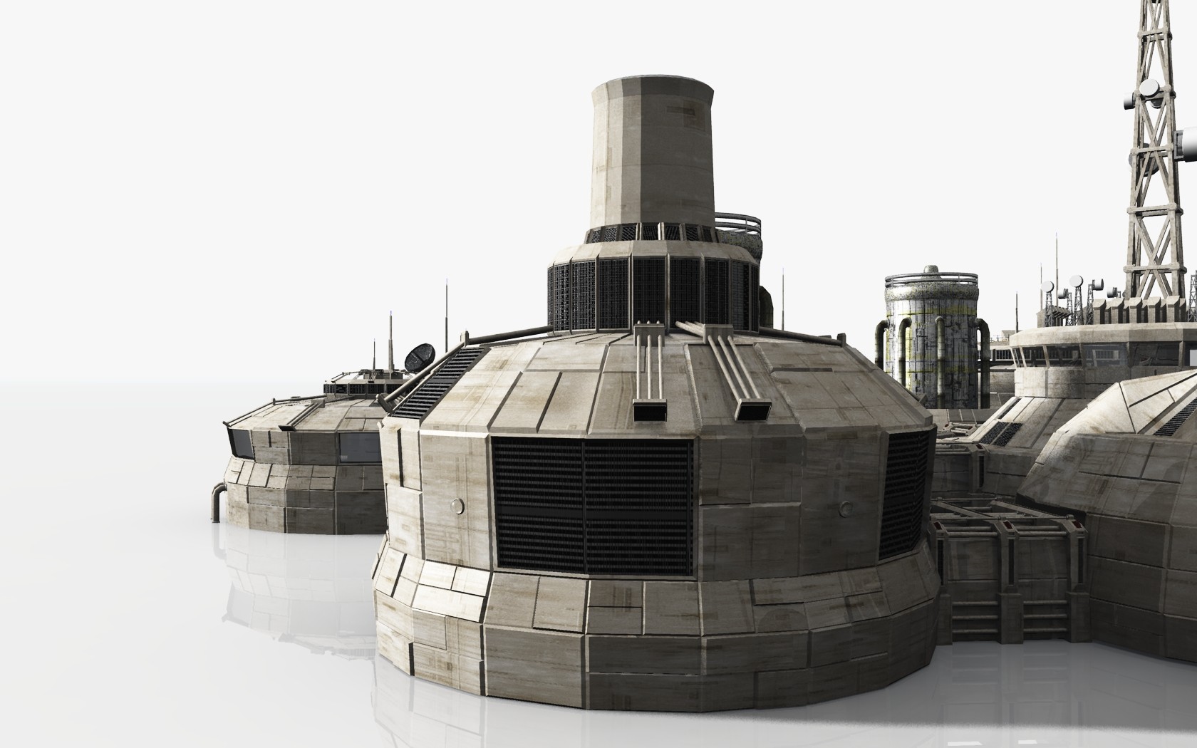 Shaun Williams - Moonbase Alpha - Modular Moonbase