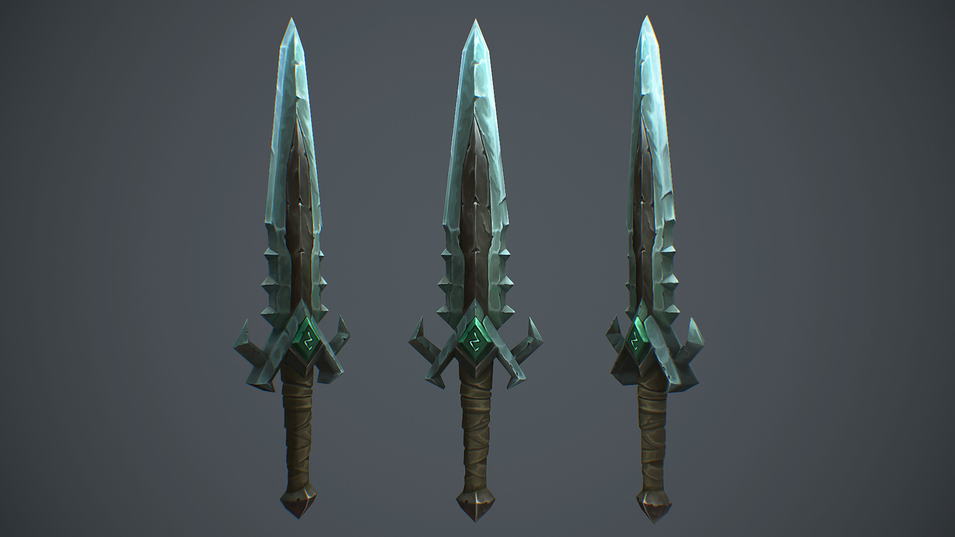 ArtStation - HandPainting weapons