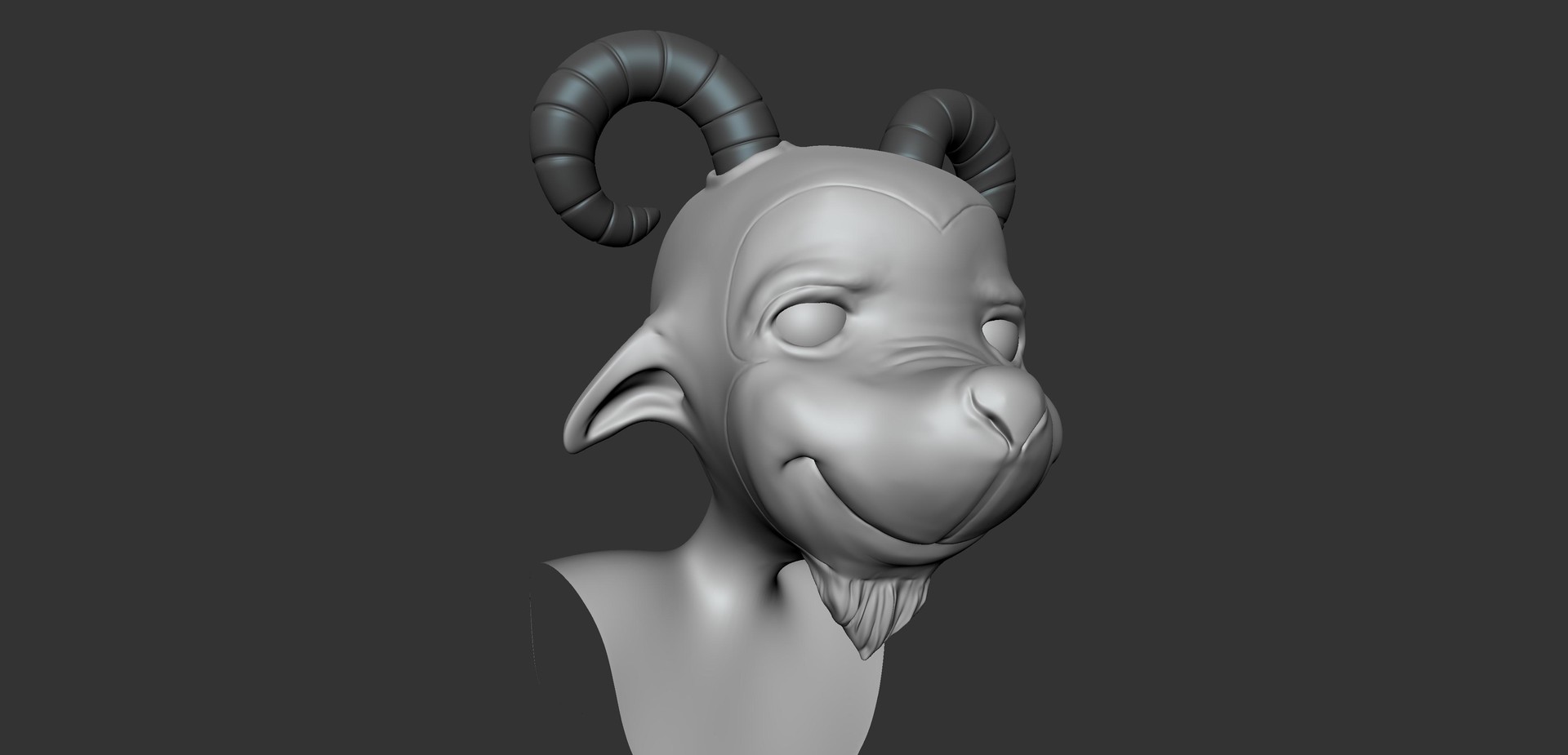 ArtStation - Mickey + Goat, Melissa de Souza