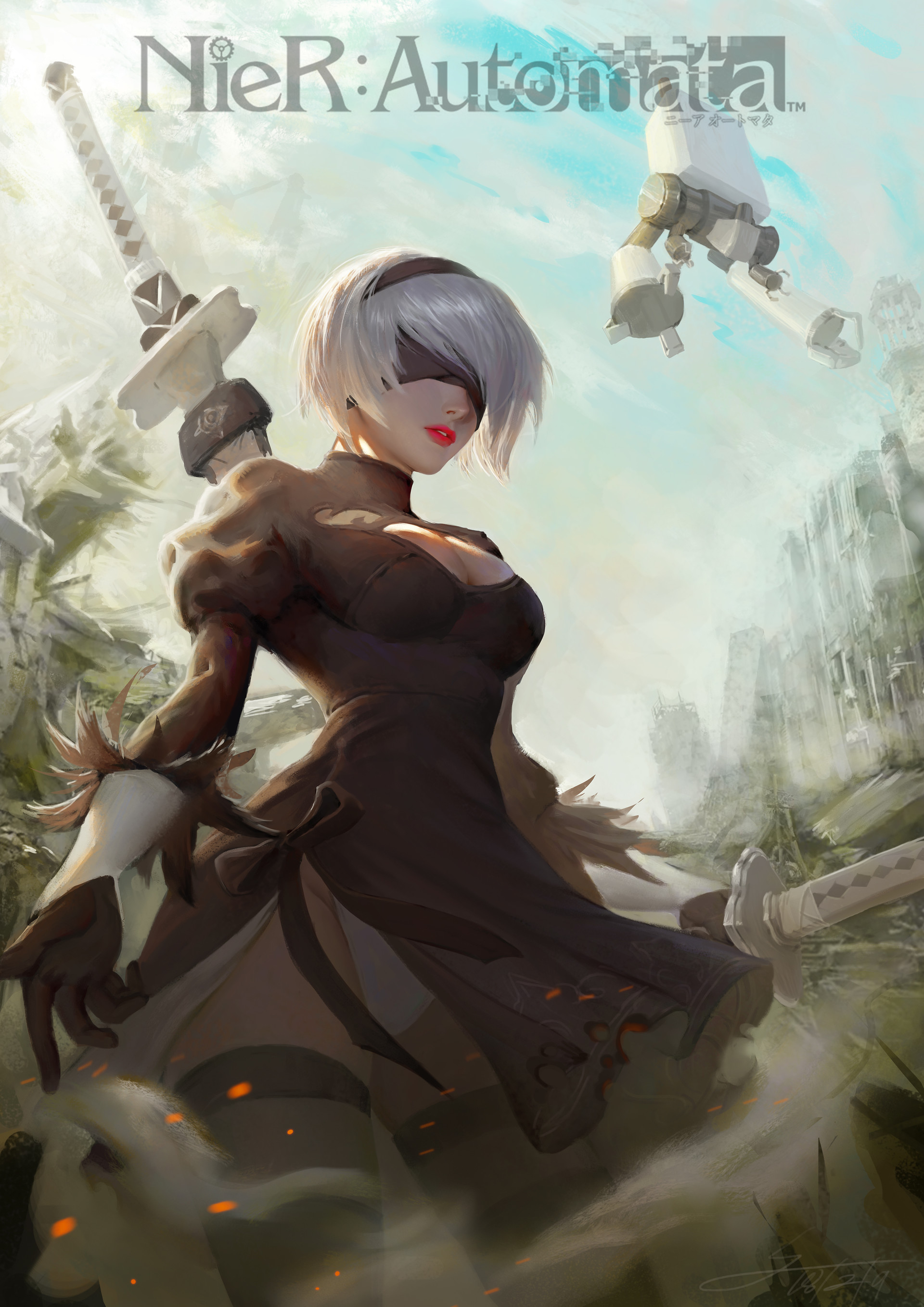ArtStation - NieR:Automata