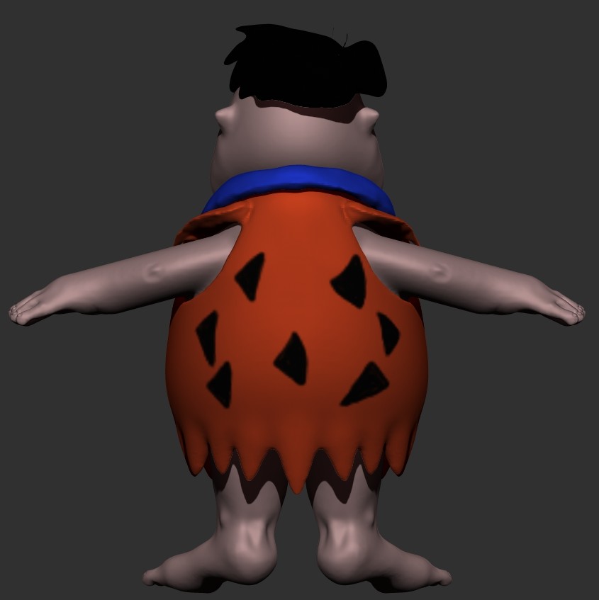 fred flintstone head