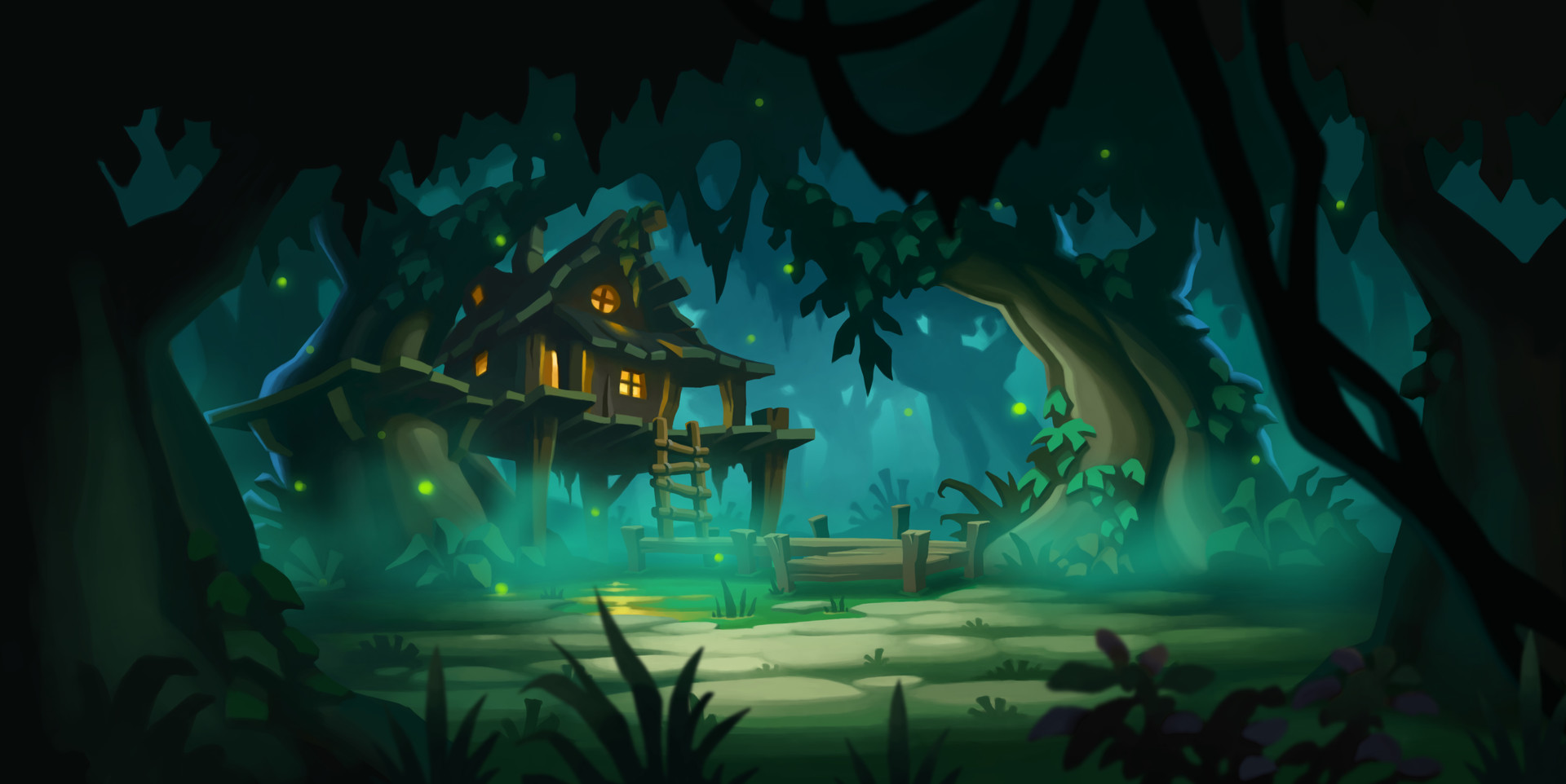 ArtStation - Witch Forest