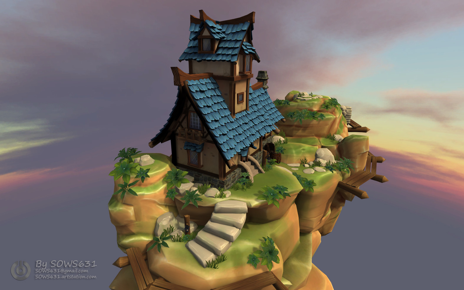 ArtStation - Unity 3D: Playable baked scene