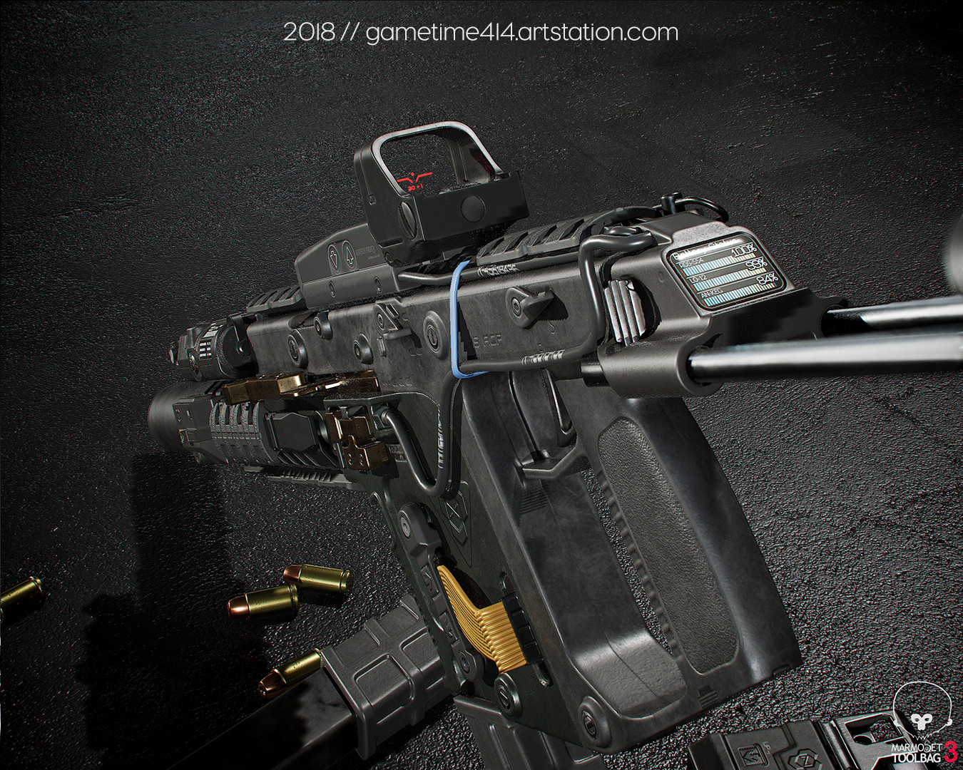 gametime 414 - Futuristic SMG