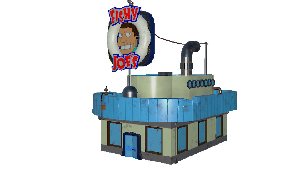 ArtStation - Futurama - Fishy Joes