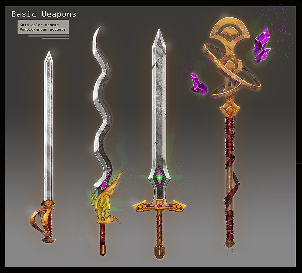 ArtStation - Basic weapons