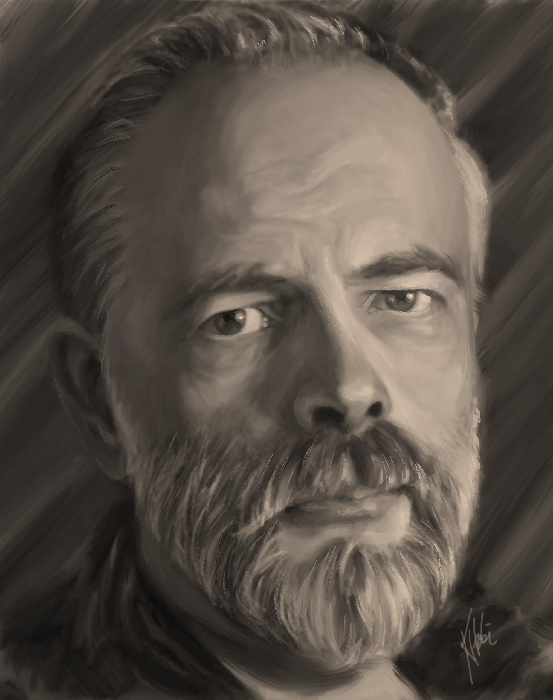 ArtStation - Phillip K.Dick Scifi Prophet