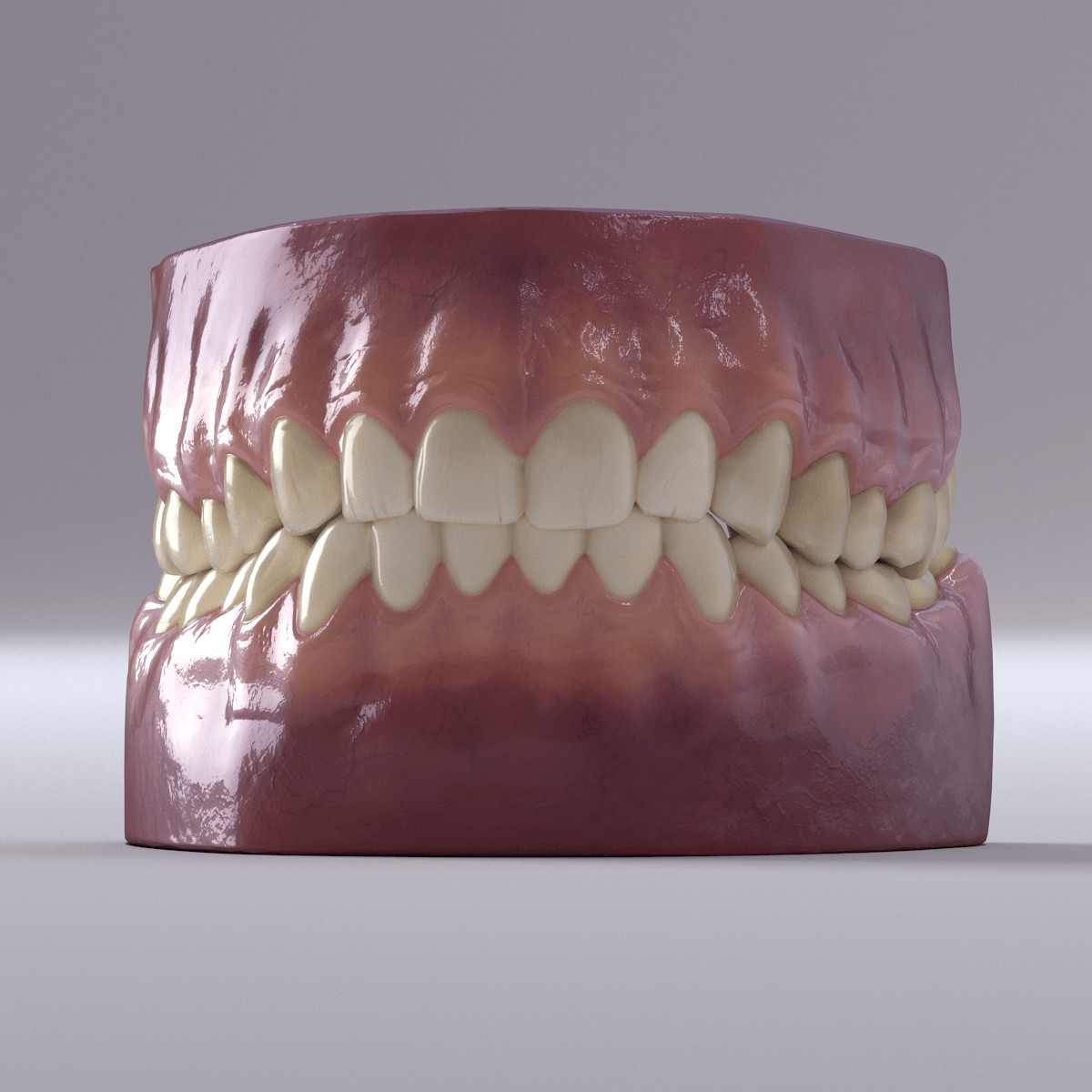 Simon Telezhkin - Realistic teeth 3d model with textures