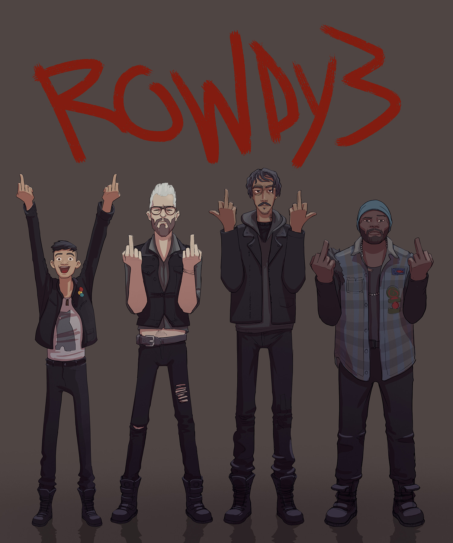 ArtStation - Rowdy 3 Fanart