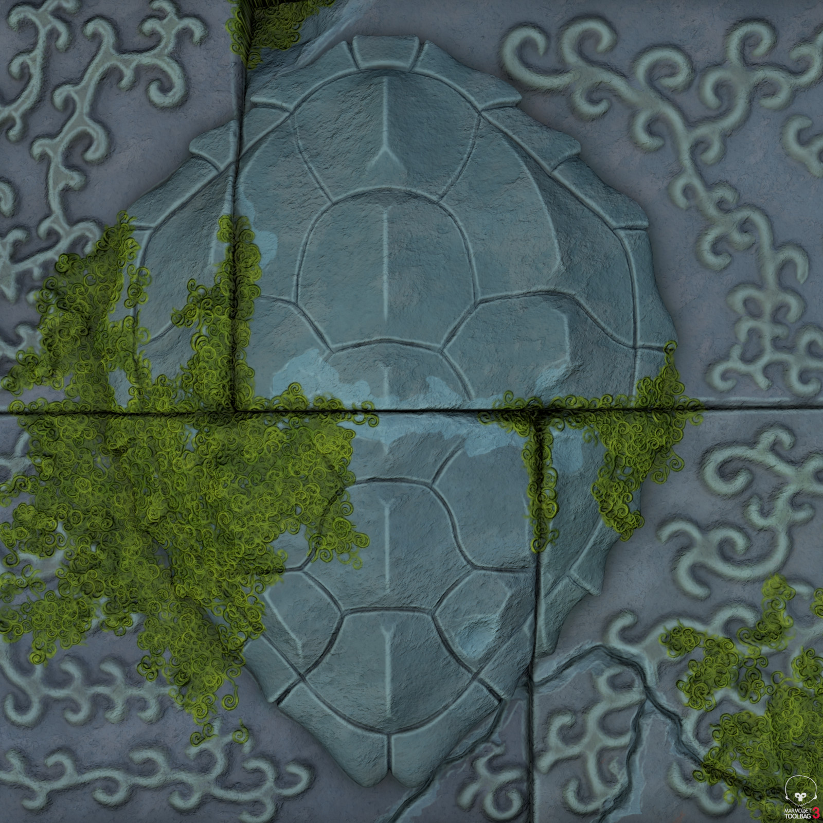 Filip Preradovic - Turtle Shell Relief