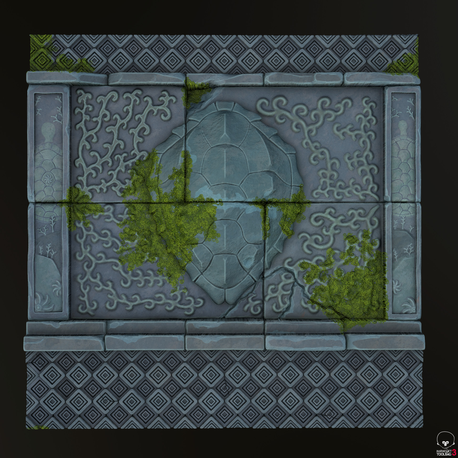 Filip Preradovic - Turtle Shell Relief