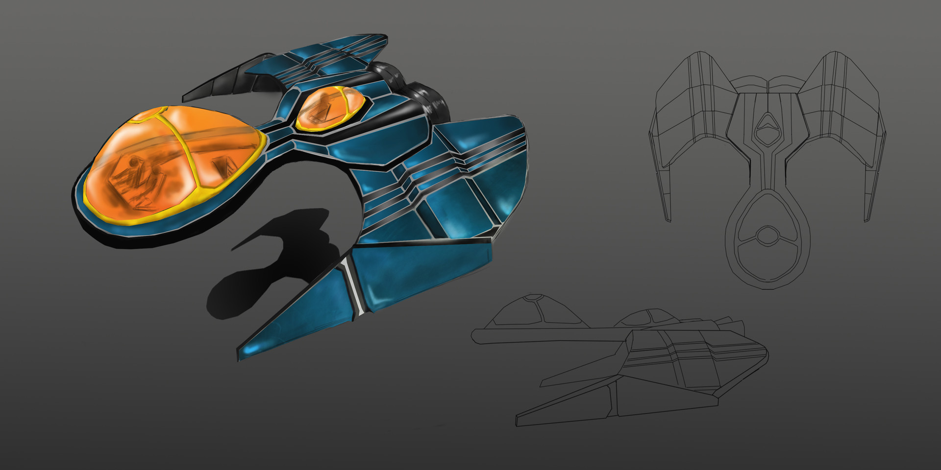 ArtStation - SpaceShip