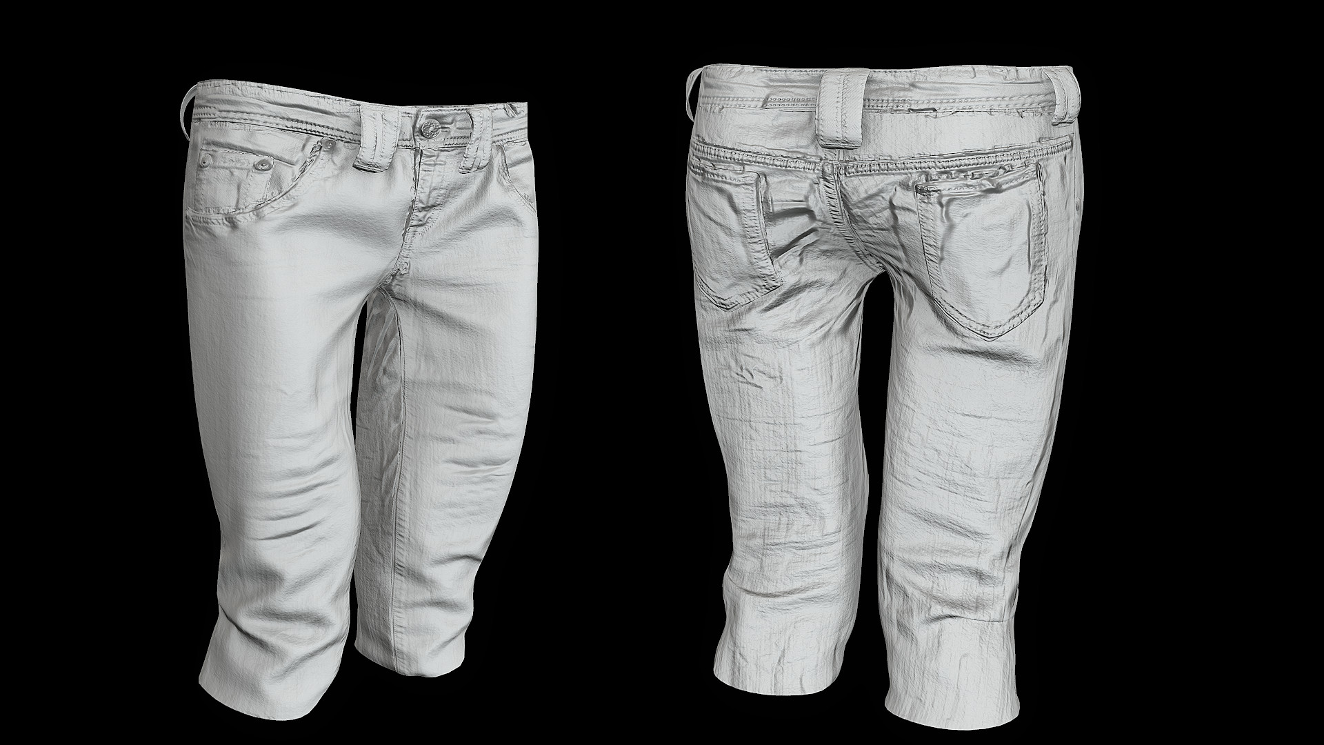 ArtStation - Game Character Pants