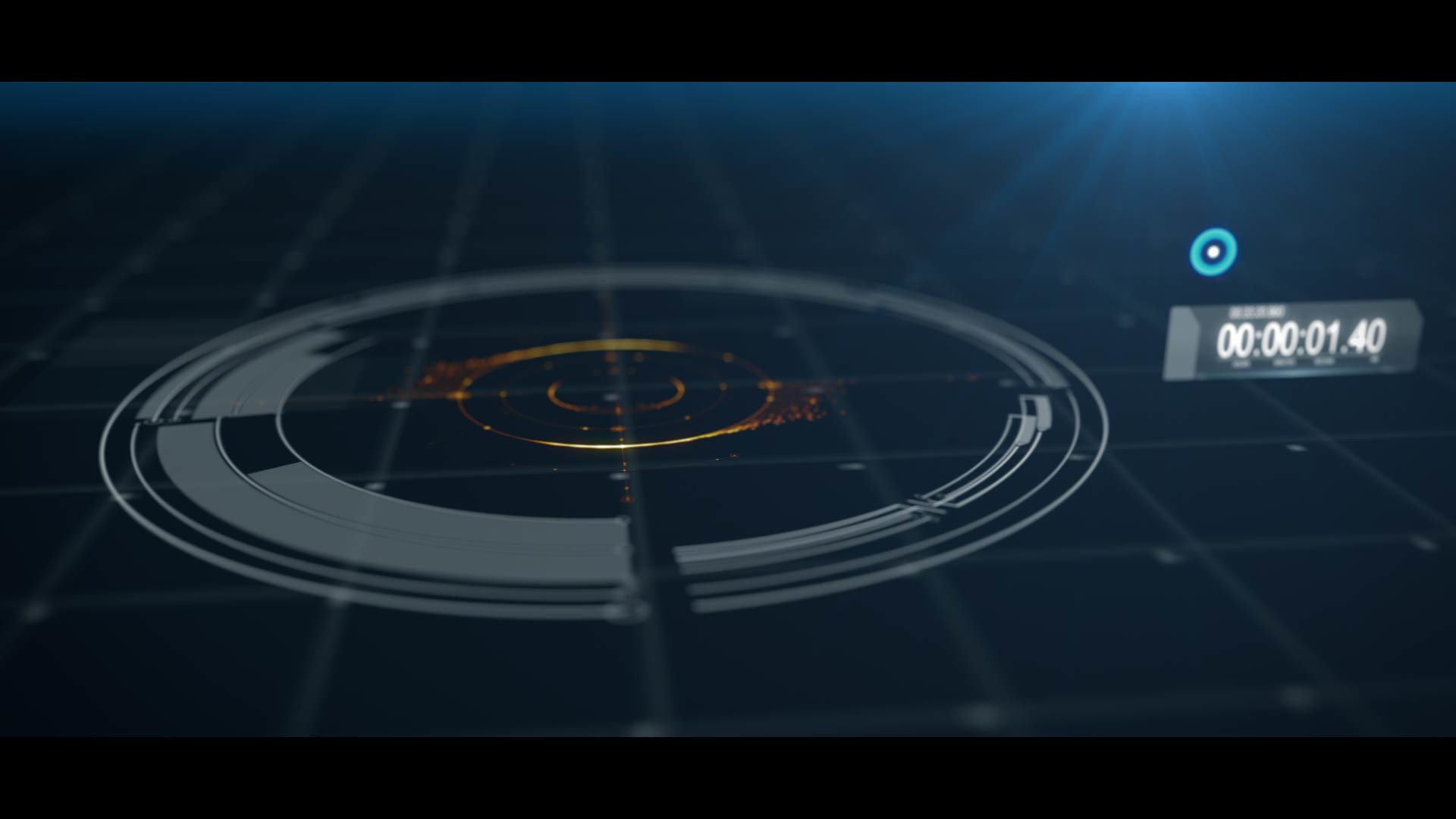 ArtStation - Stealth Jet HUD Motion Design