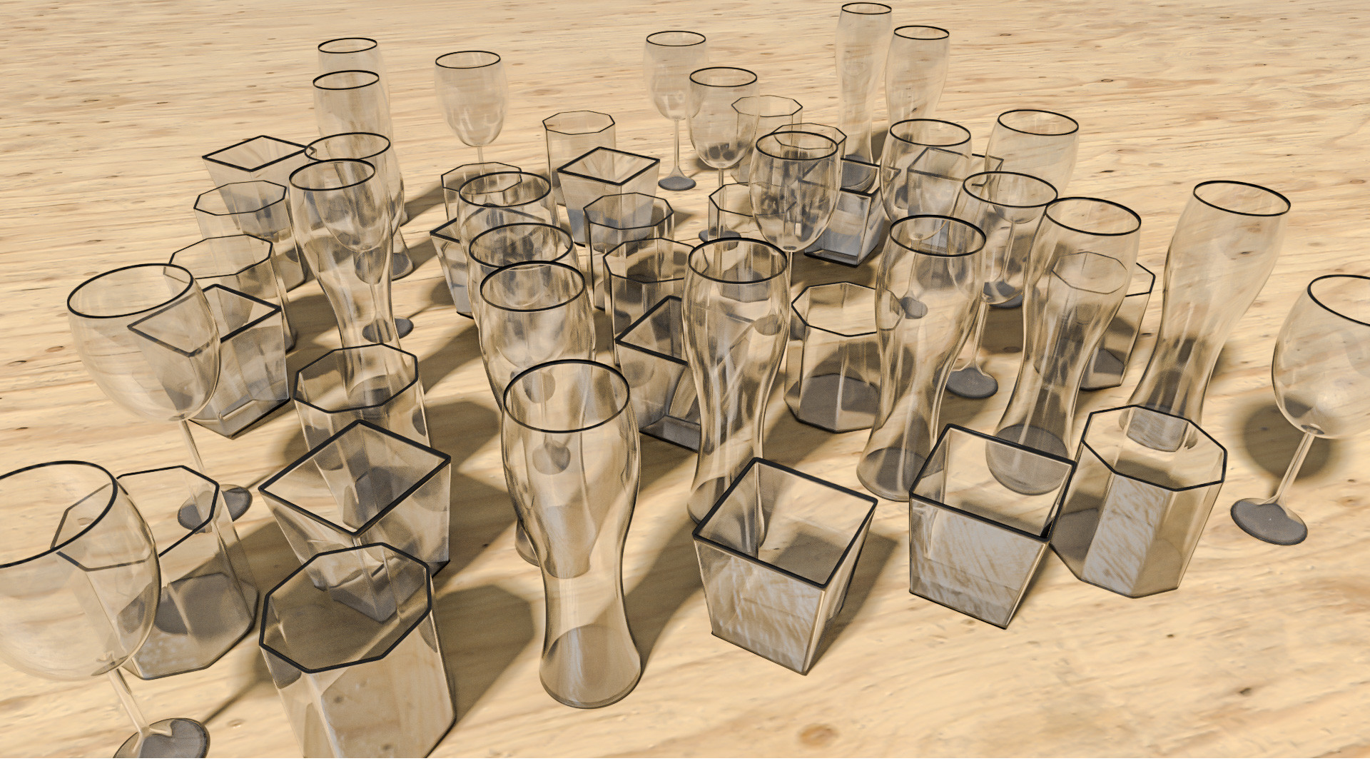 ArtStation - Glass Models