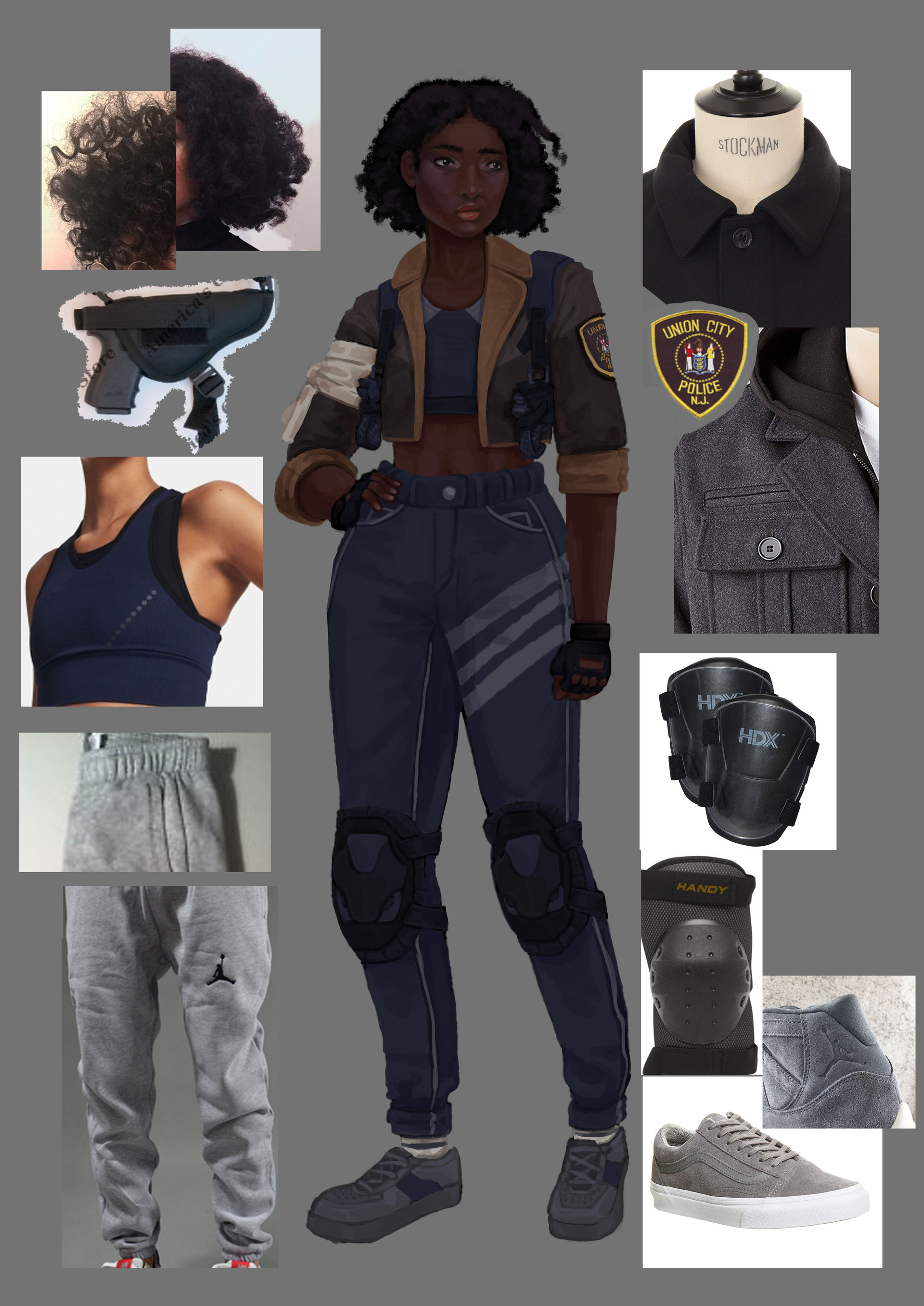 ArtStation - D'arci Stern - Urban Chaos